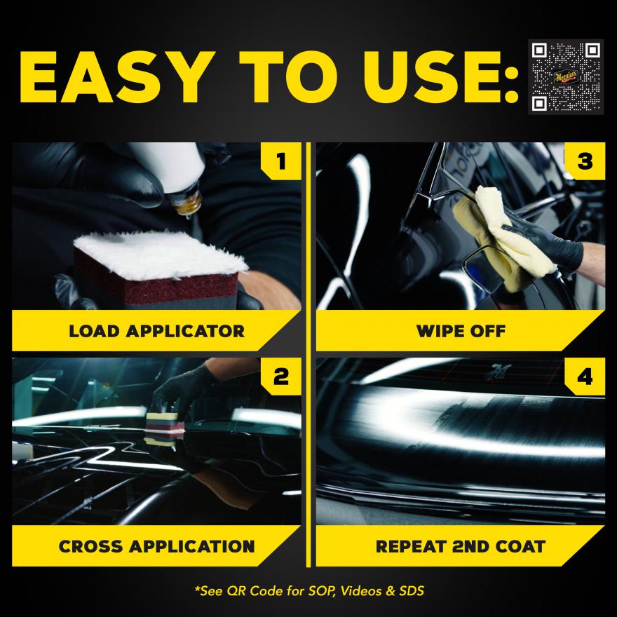 Meguiar's Professional M888 Beyond Ceramic Paint Coating, M88800 ...