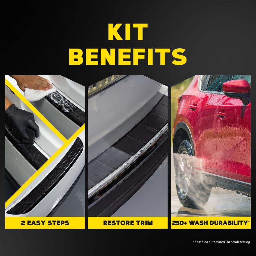 Meguiar’s Heavy Duty Trim Restoration Kit - Ultra-Durable Protection ...
