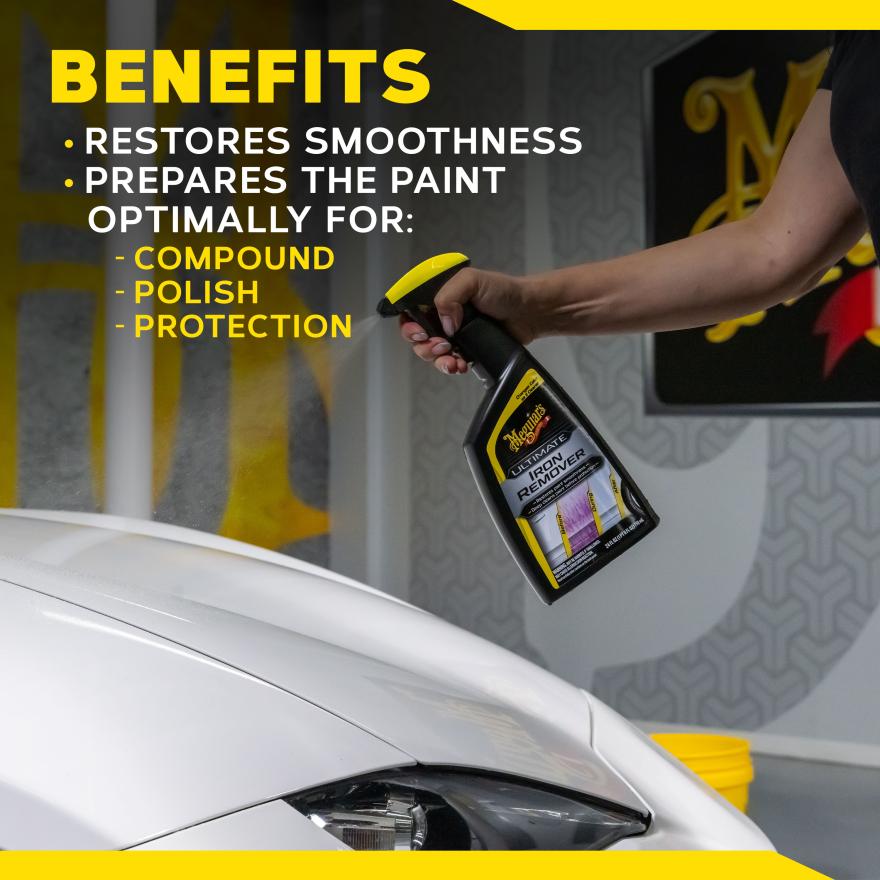 Meguiar’s Ultimate Iron Remover - Quickly Remove Embedded Iron ...