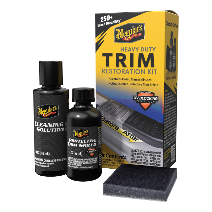 Meguiar’s Heavy Duty Trim Restoration Kit - Ultra-Durable Protection ...